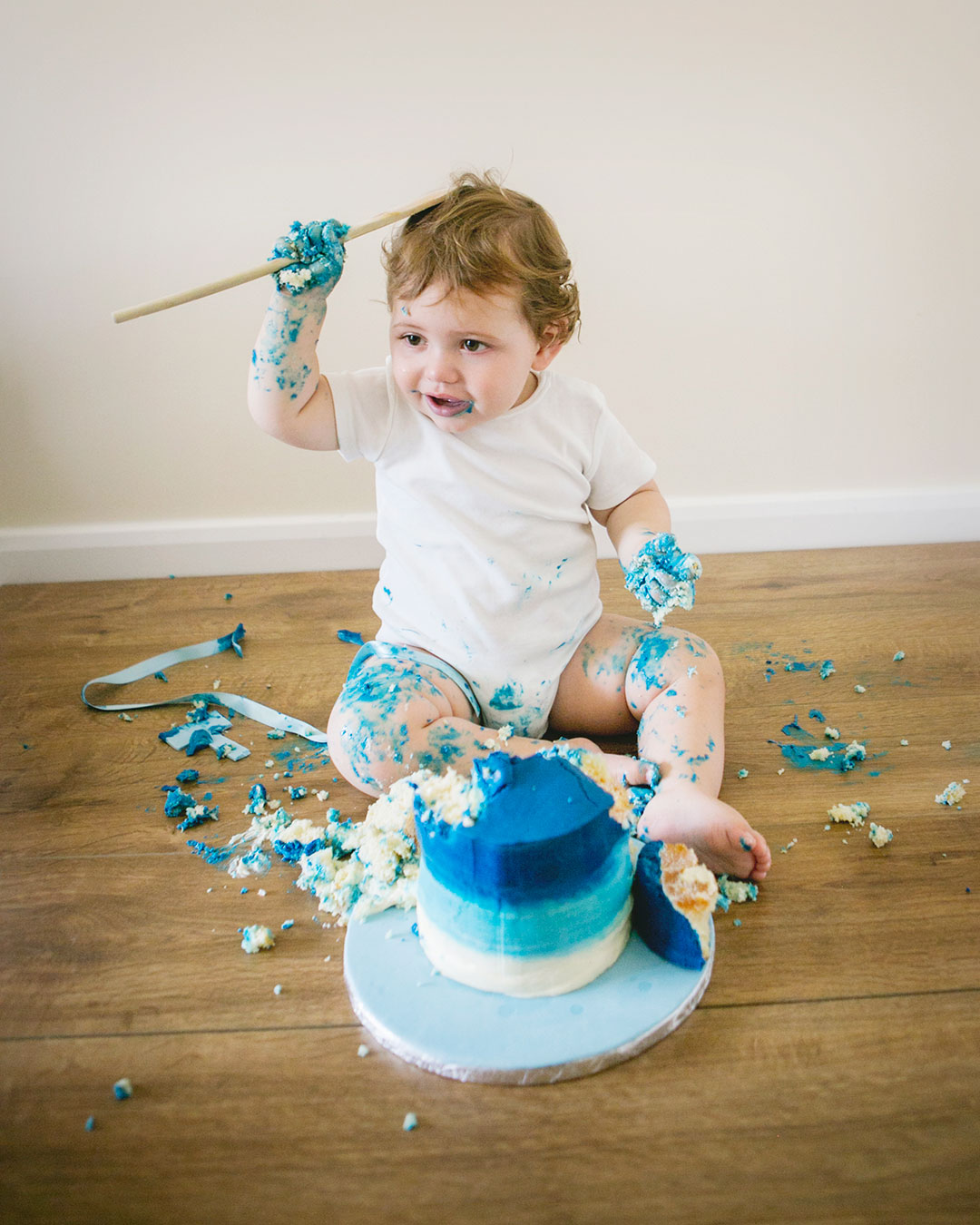 Cake Smash Photography - 1st birthday photography session